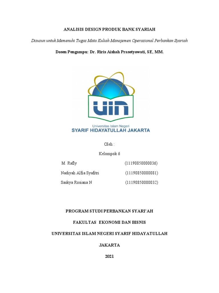 Analisis Produk Bank Syariah | PDF