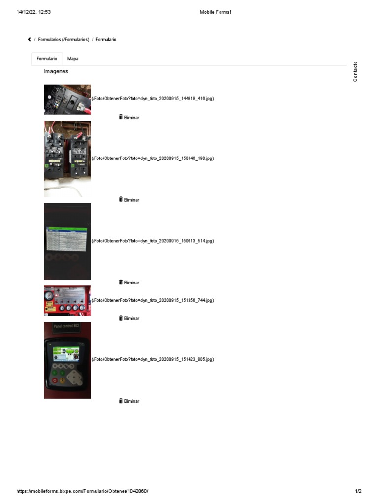 Reporte de Servicio en Campo Visita Revisión Batería BN URUCA 15 - 09 - 20 | Descargar gratis ...