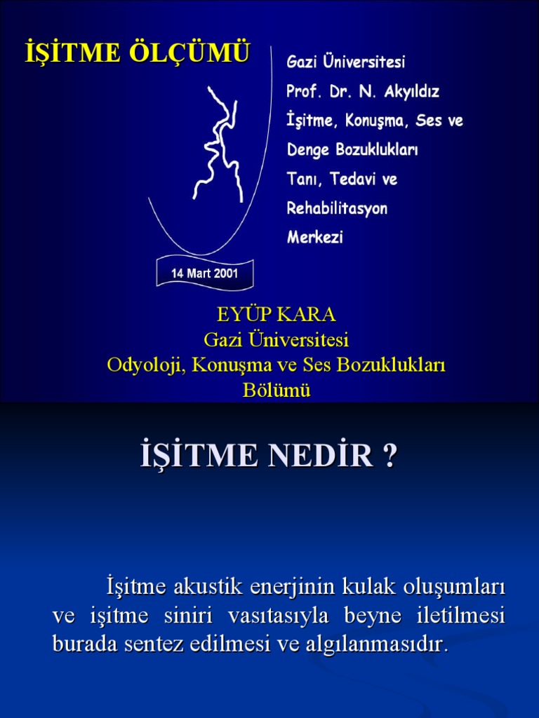 Isitme Olcumu | PDF