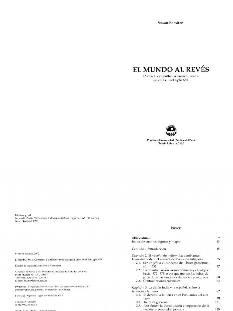 Ramirez - Mundo Al Reves | PDF