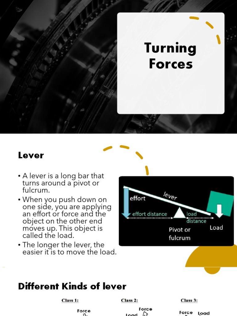 Turning Forces | PDF | Lever | Machines