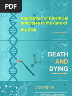 Dysthanasia Vs Orthothanasia | PDF | Bioethics | Death