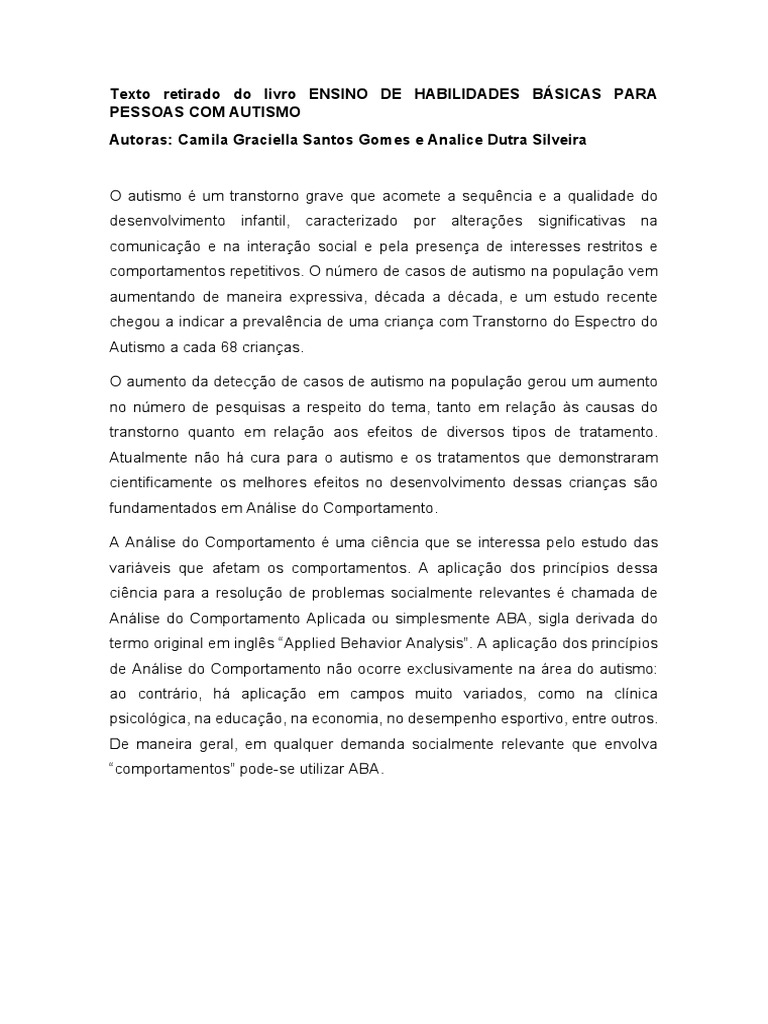 Texto para Avalia Ao 2 PDF | PDF | Autoajuda