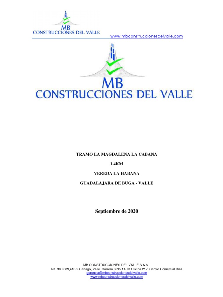 Estudio Topografía Informe - Buga | PDF | Ciencias de la Tierra