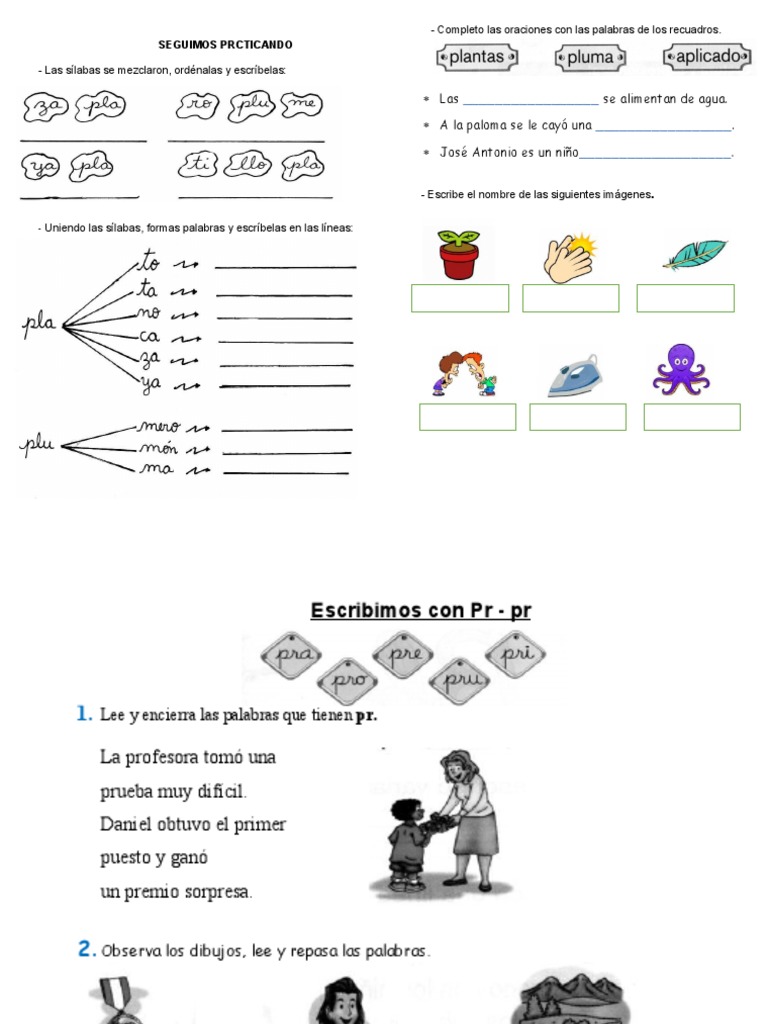 Repaso Pla - Conocemos La PR | PDF