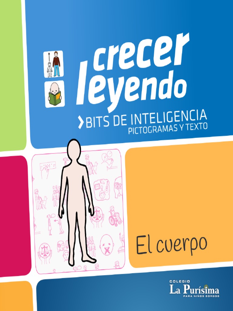 Crecer Leyendo Bits de Información 01 El Cuerpo Pictogramas y Textos | PDF