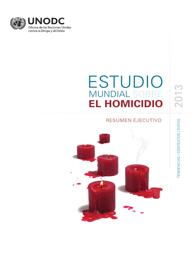 GLOBAL HOMICIDE Report ExSum Spanish PDF | PDF | Homicidio | Américas