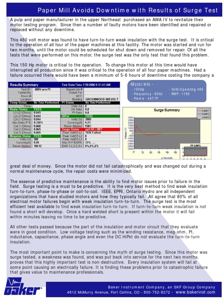 Paper Mill Avoids Costly Downtime and Production Losses Through ...