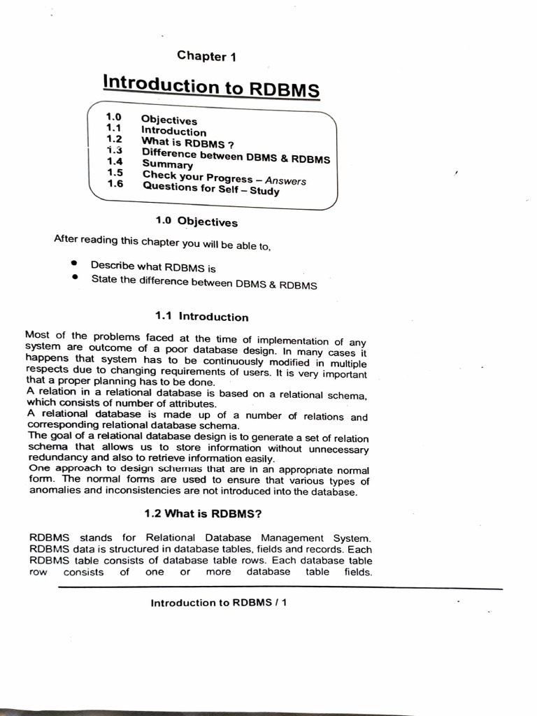 Adbms PDF | PDF | Relational Database | Relational Model