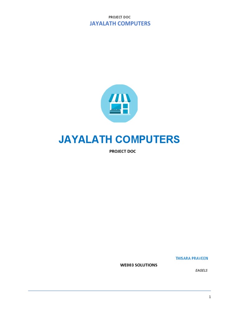 Jayalath Project | PDF | Boolean Data Type | Software Engineering