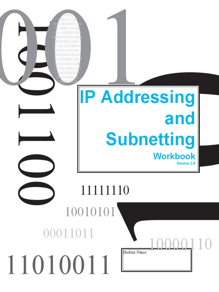 Ip Addressing And Subnetting Workbook Pdf
