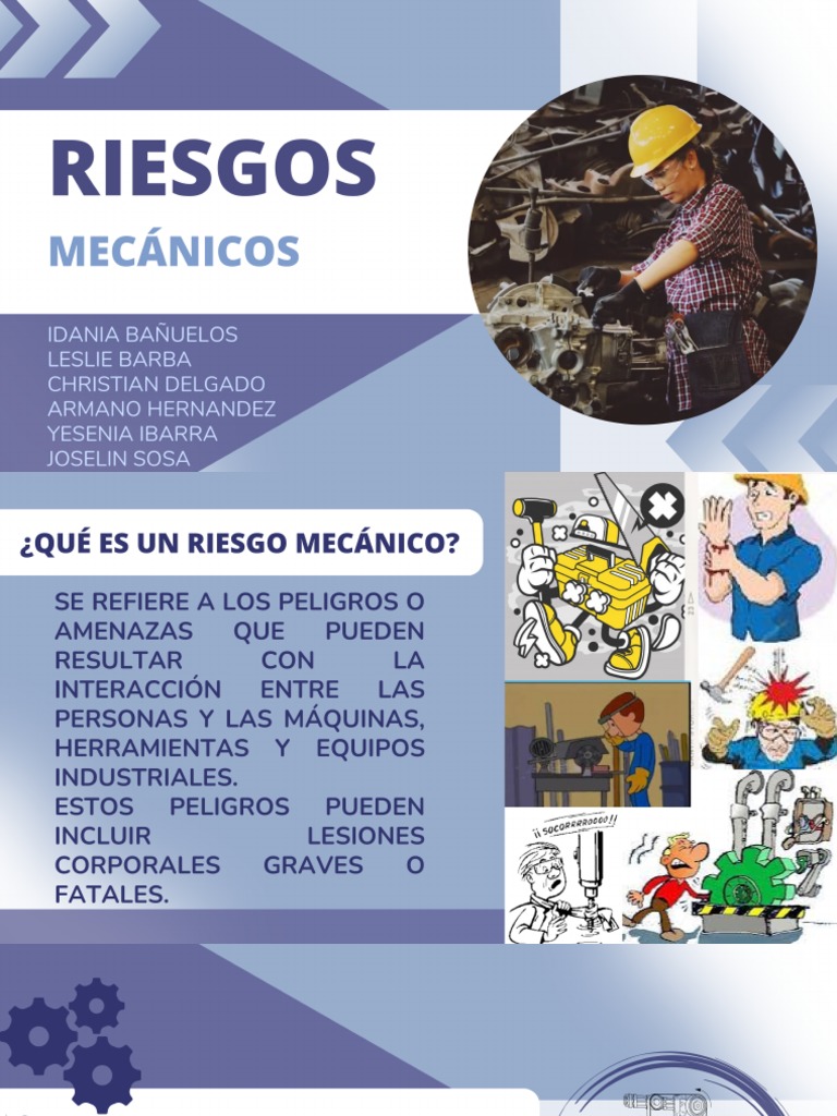 Riesgos Mecánicos PDF | PDF