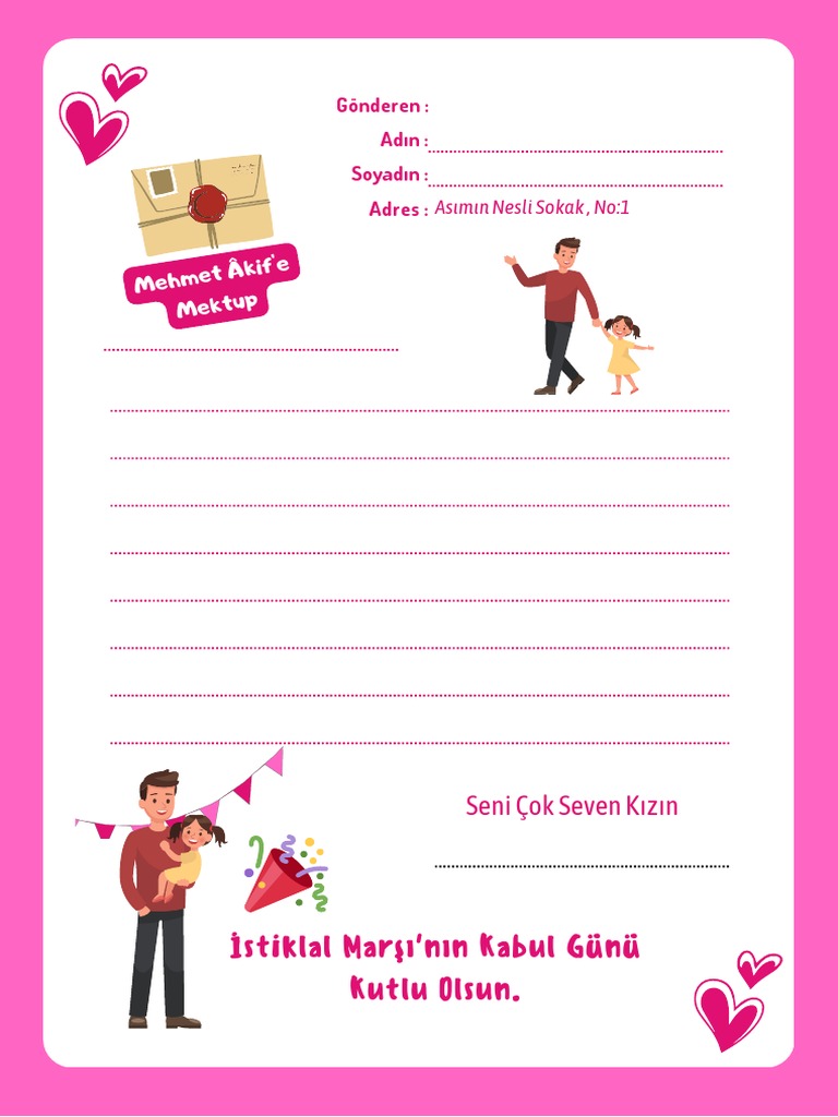 Mehmet Akif Ersoy'a Mektup PDF | PDF