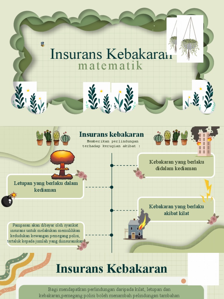 Matematik Insurans Kebakaran | PDF
