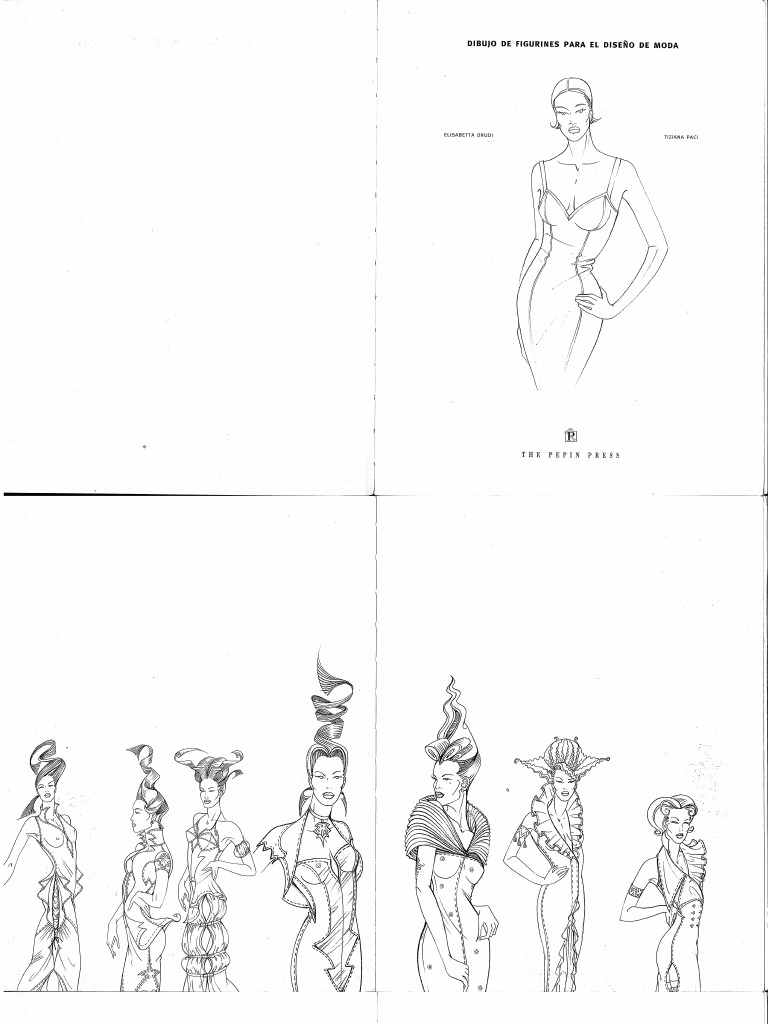 Drudi, Elisabetta - Paci, Tiziana - Dibujo de Figurines para El Diseño de Moda | PDF