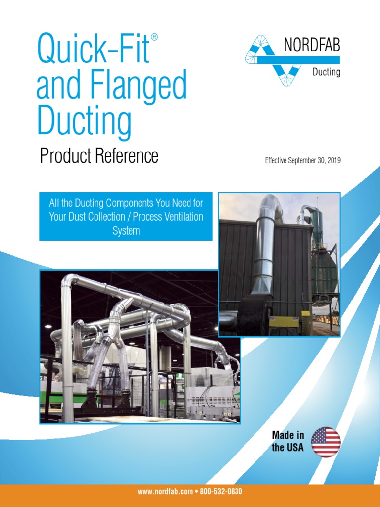 Nordfab Ducting Product Reference 2020 PDF | PDF | Duct (Flow) | Pipe ...