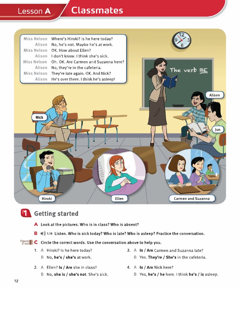 Touchstone, Level 1 UNITY 2 | PDF