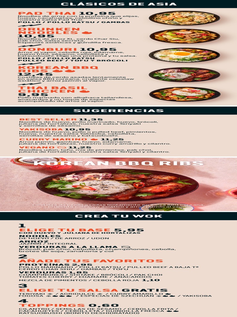 QR Menu Jaume Spanish | PDF