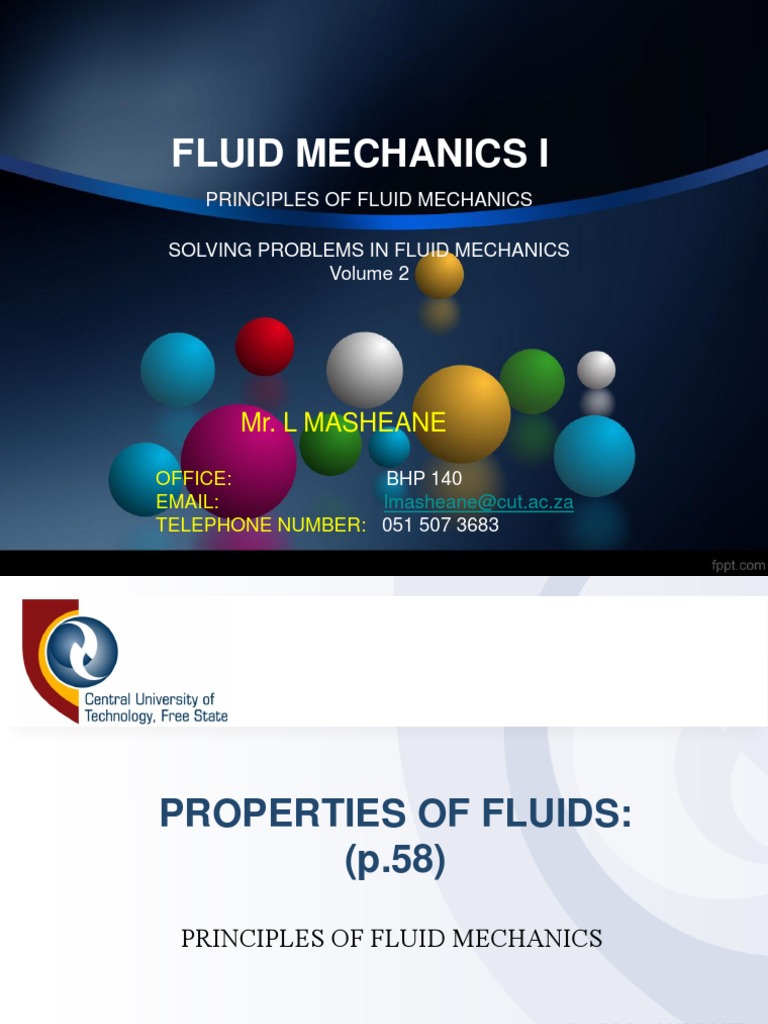 Unit 1.2 - Properties of Fluids | PDF | Fluid | Fluid Mechanics