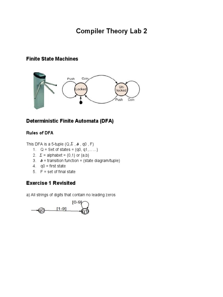 Lab 2 Compiler .docx | PDF