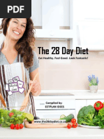Day Metabolism Diet Plan | PDF | Salad | Dieting