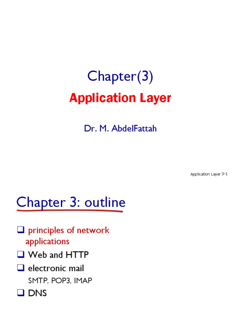 Ch3 1 Pdf Domain Name System Hypertext Transfer Protocol 