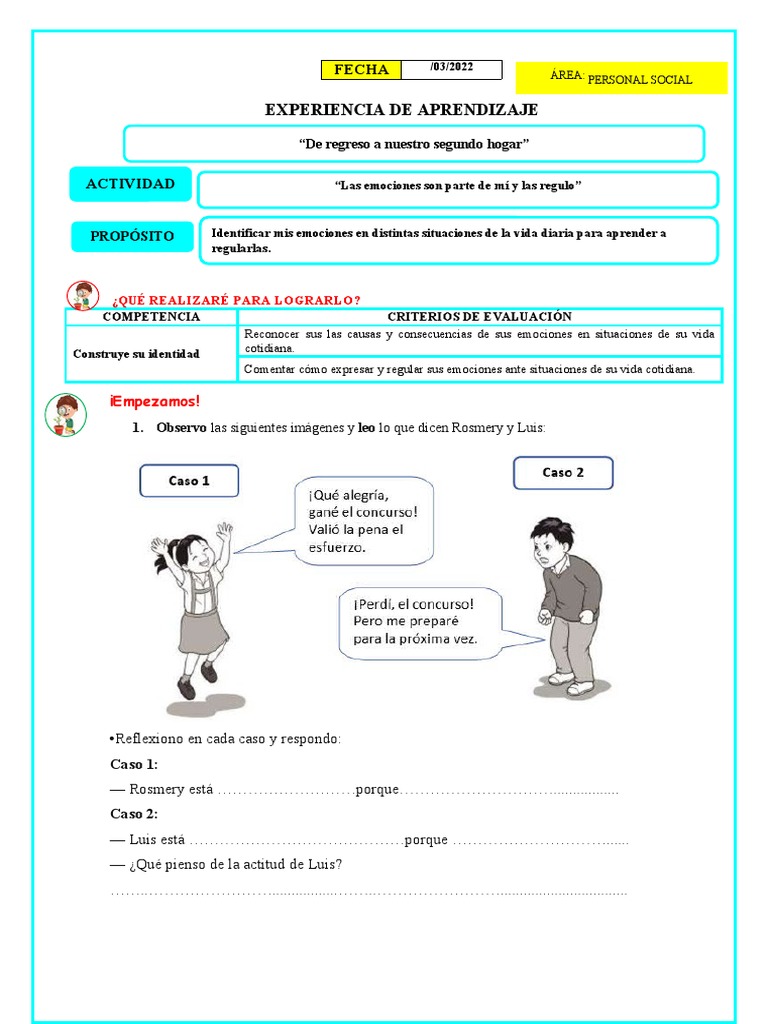 Reconociendo y regulando las emociones: Una guía para identificar las ...