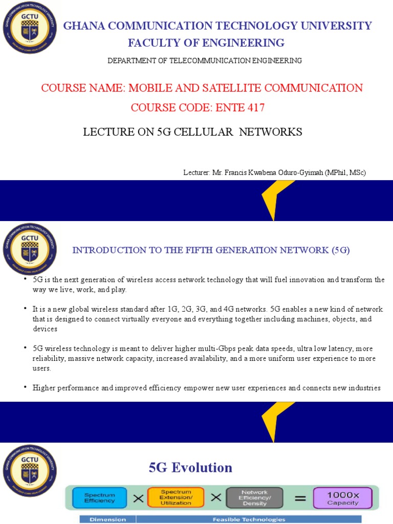 5G Network Architecture Overview | PDF | Orthogonal Frequency Division ...