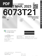 Texas Temporary License Plate Template | PDF | Motor Vehicle | Vehicles