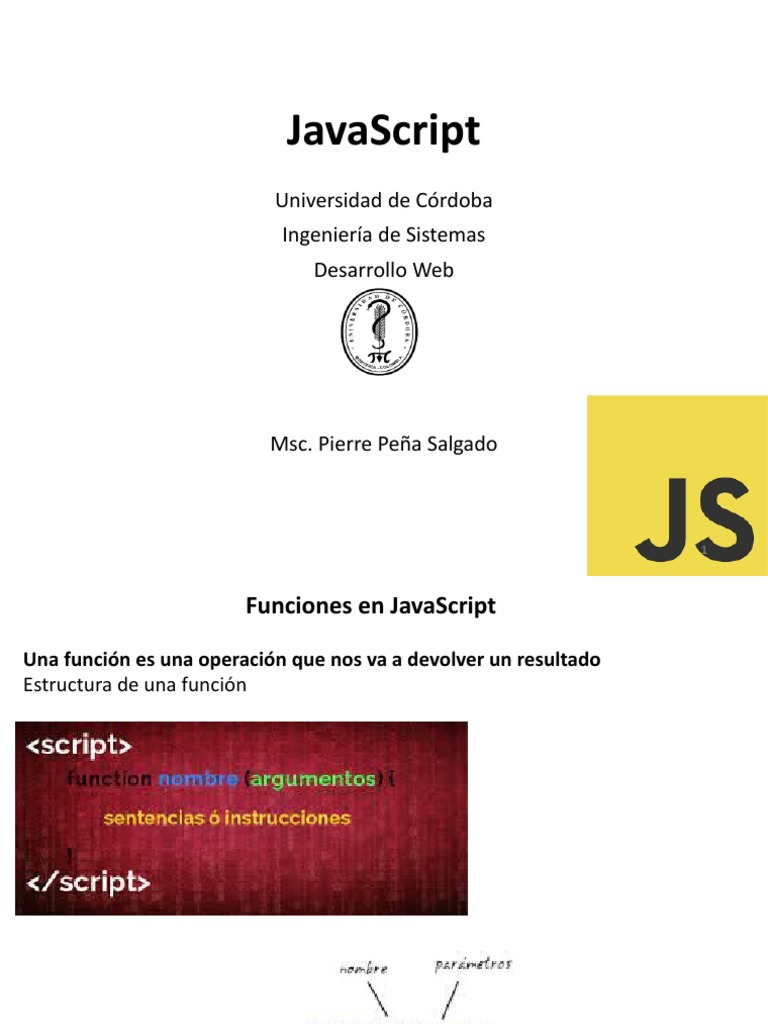 Tercer Encuentro Js | PDF | Script Java | Ingeniería de software