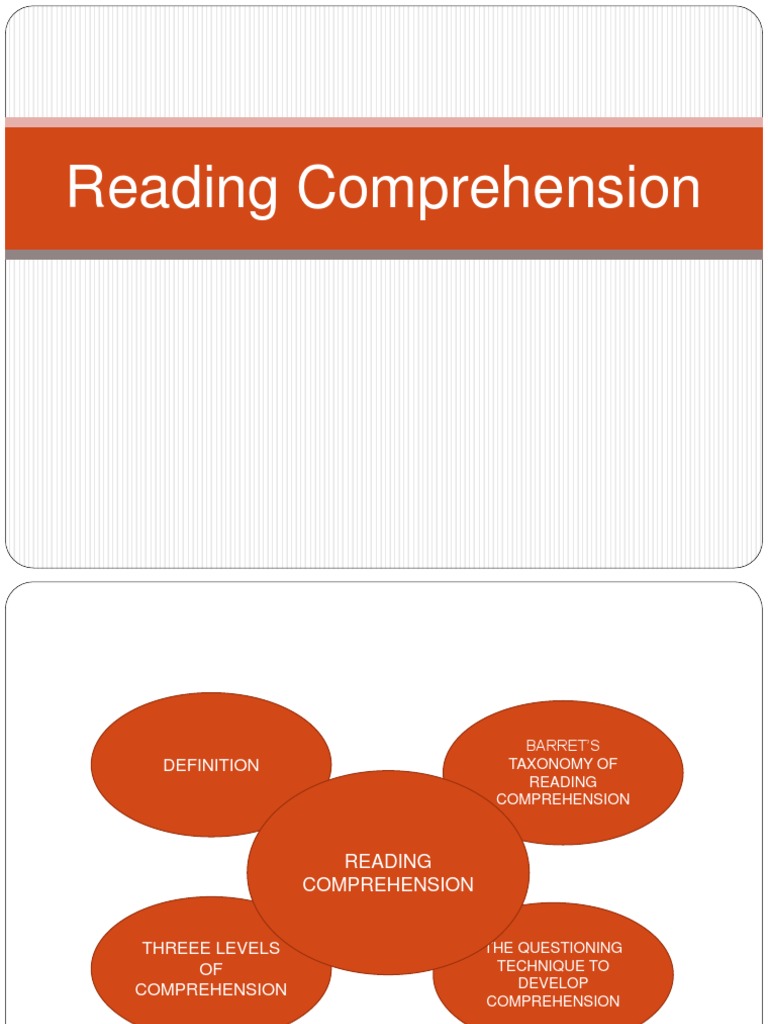 Reading Comprehension and Berrets Taxonomy | PDF | Reading Comprehension | Behavior Modification