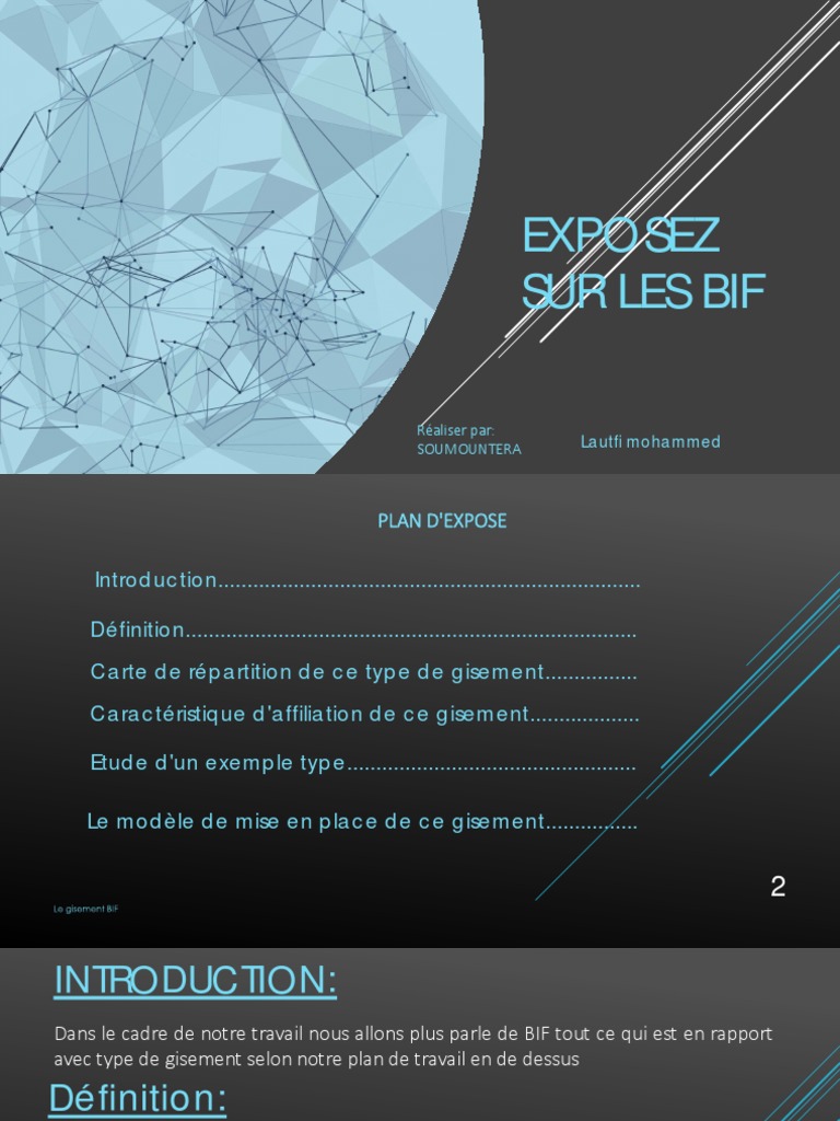 Gisements de Fer Rubané (BIF) : Définition et Types | PDF | Fer ...