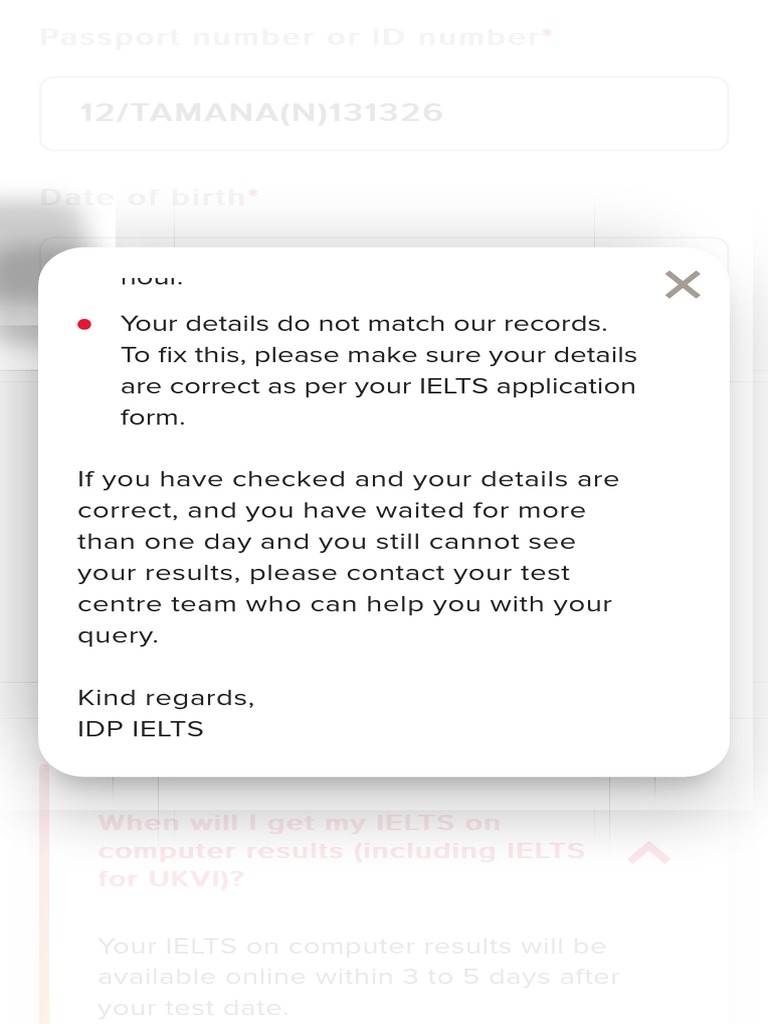 Check your IELTS results IDP IELTS.pdf | PDF