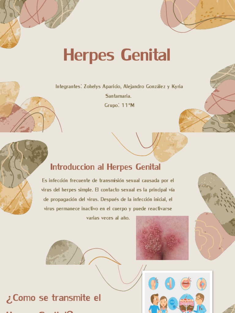 Tratamiento y Prevención del Herpes Genital | PDF | Herpes Simple | Virus