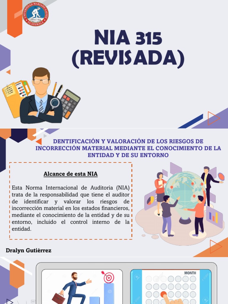 Nia 315 | PDF | Auditoría | Contabilidad