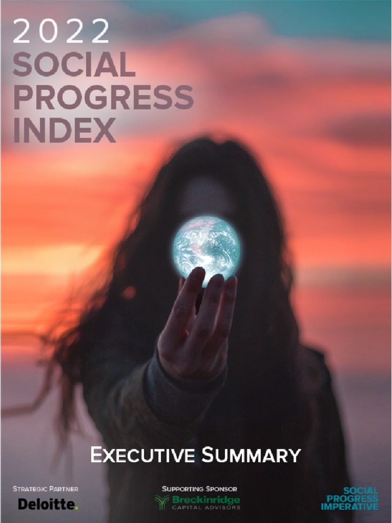 2022 Social Progress Index Executive Summary - 4 | PDF | Gross Domestic Product | Economic ...