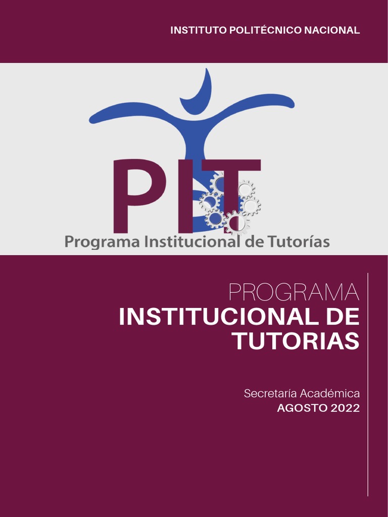 Pit 2022 PDF | PDF | Maestros | Aprendizaje