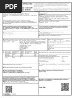 Manifiesto de Carga | PDF | aduana | Transporte