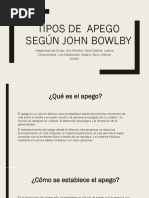 Infografía Tipos de Apego | PDF | Teoría de apego | Experiencia subjetiva