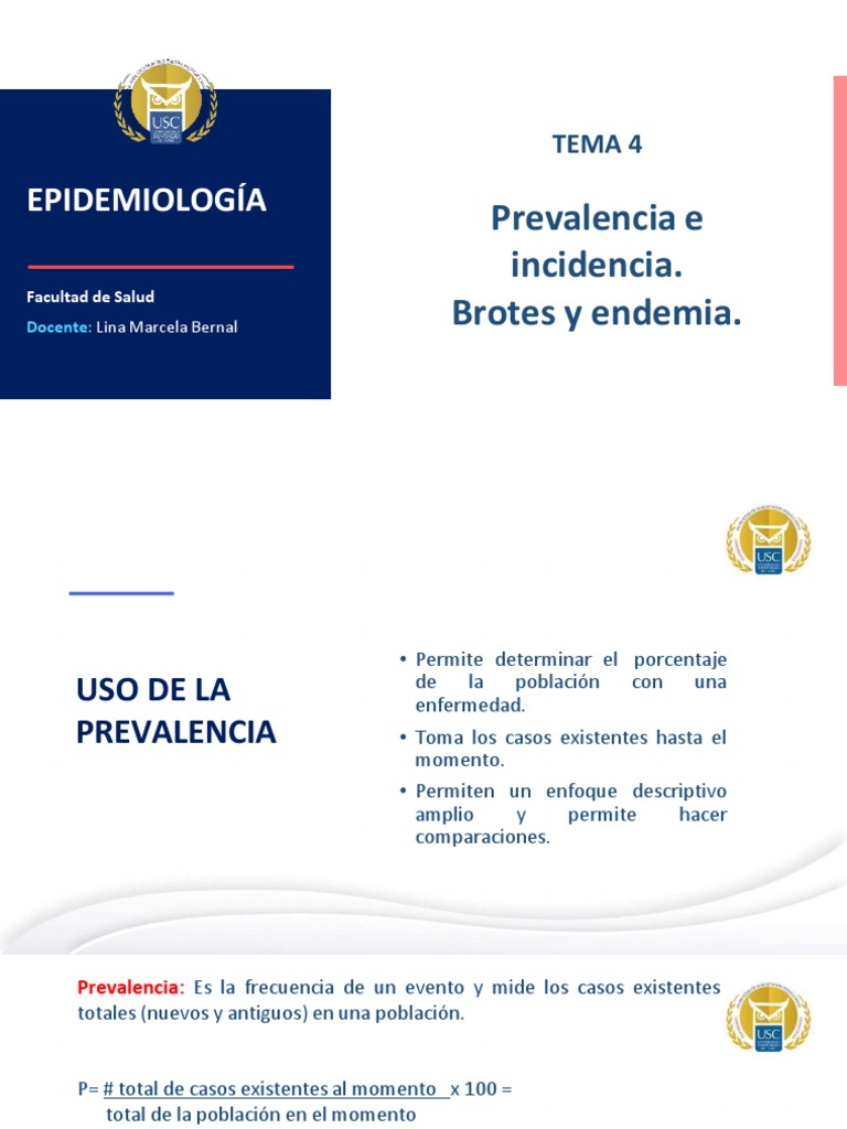 CLASE 4 2023 Actualizada PDF | PDF | Epidemiología | Inmunidad (médica)