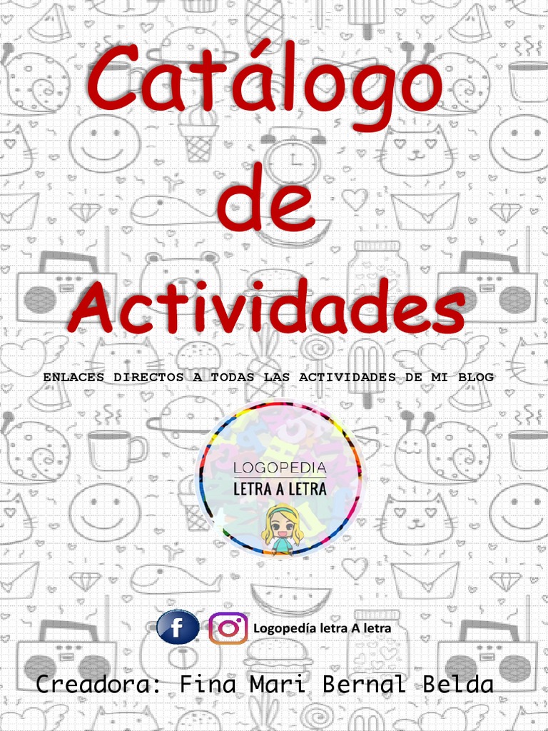 Catalogo Actividades | PDF