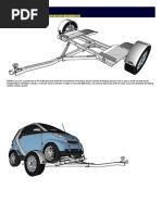 Tow Dolly Plans | PDF | Axle | Machines