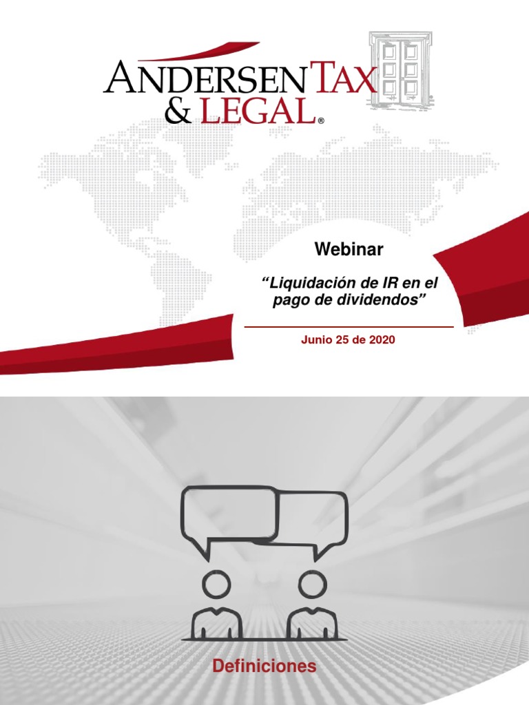 Distribucion de Dividendos 2019 Andersen Tax&L | PDF | Dividendo | Impuesto sobre la renta