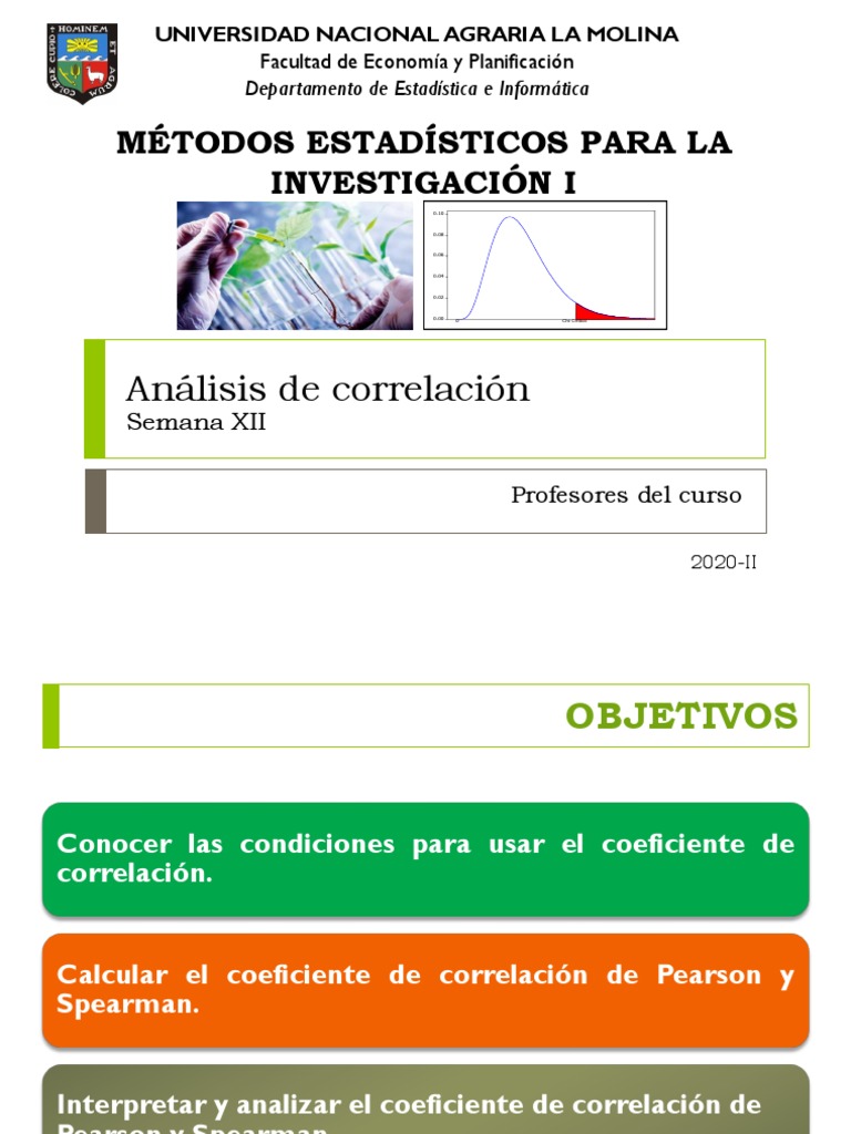 Semana 13. Análisis de Correlación | PDF | Coeficiente de correlación ... Semana 13. Análisis de Correlación | PDF | Coeficiente de correlación ...