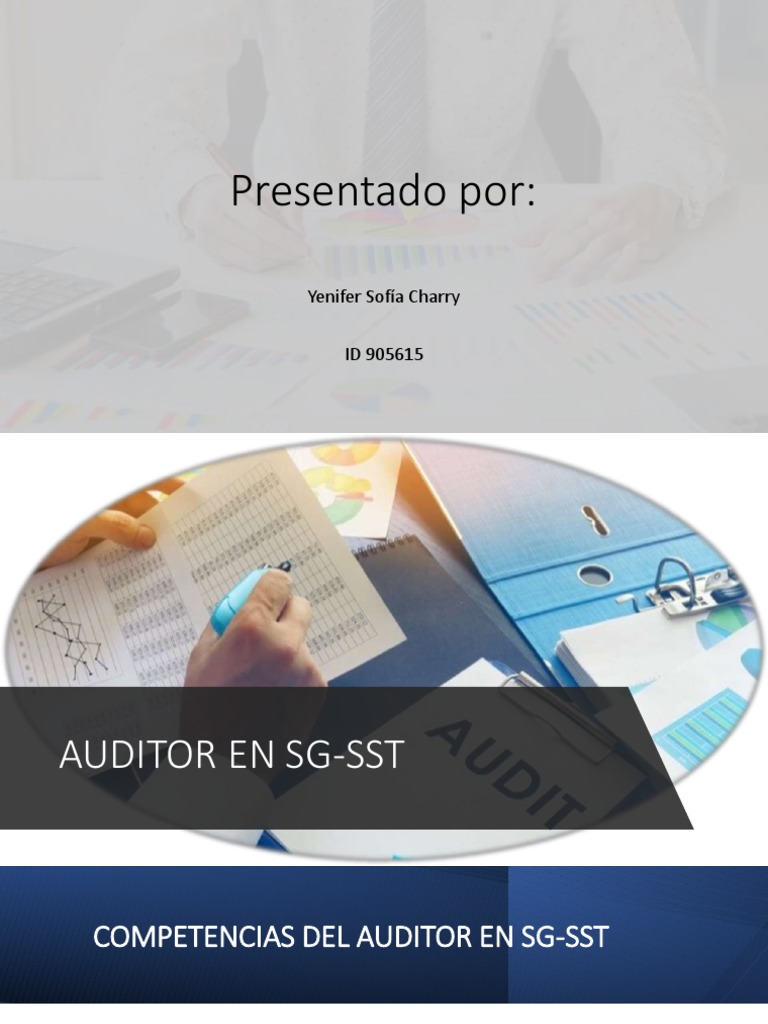 Perfil Ocupacional - Auditor en SG-SST PDF | PDF | Auditoría | Contralor