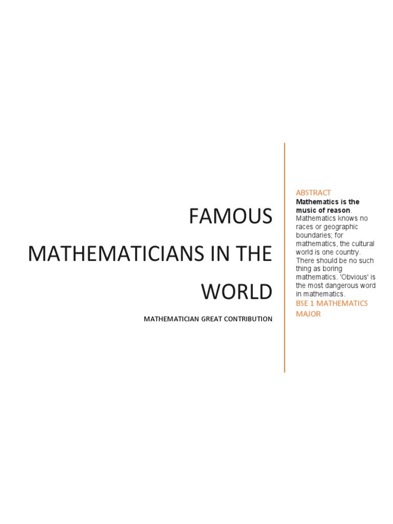 History of Mathematics | PDF | Mathematics