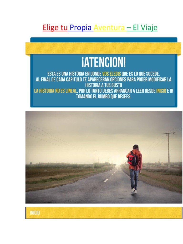 Elige Tu Propia Aventura - El Viaje | PDF