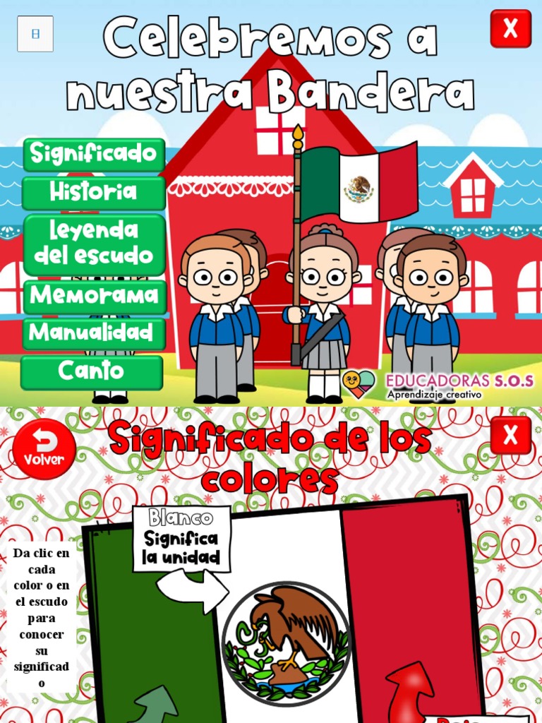 Día de La Bandera - Interactivo | PDF