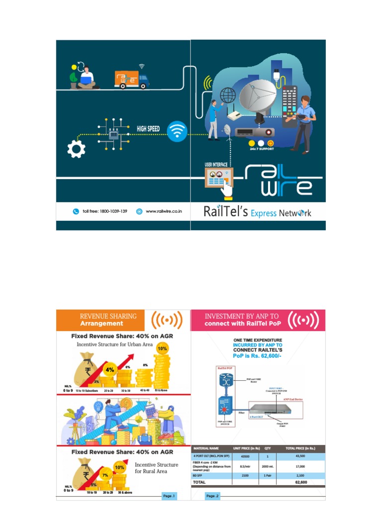 Railtel Handbook Ver.7 PDF | PDF | Subscription Business Model ...