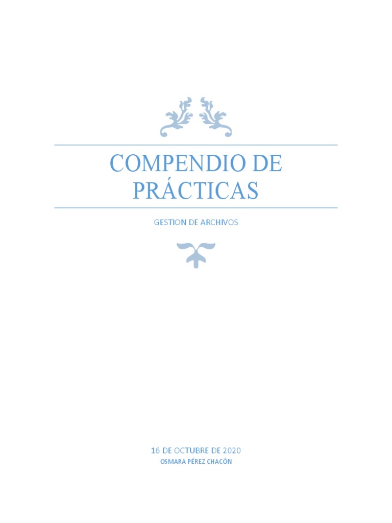 Compendio de Prácticas Osmara | PDF | Programa de computadora | Programación